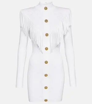 Balmain Fringe Cocktail Dresses