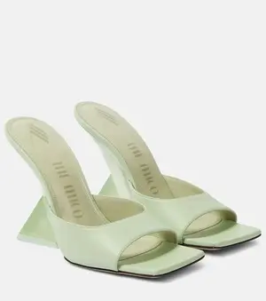 Attico Cheope Leather Mules