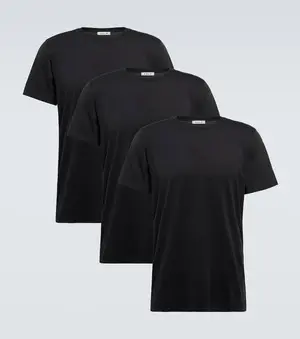 CDLP Set Of 3 Jersey T-shirts - Black