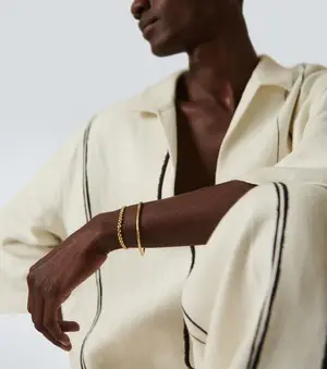 OCTAVIA ELIZABETH 18kt Yellow Cuff Bracelet