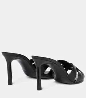 Saint Laurent Tribute 85 Leather Sandals