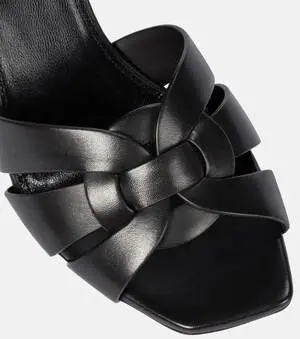 Saint Laurent Tribute 85 Leather Sandals