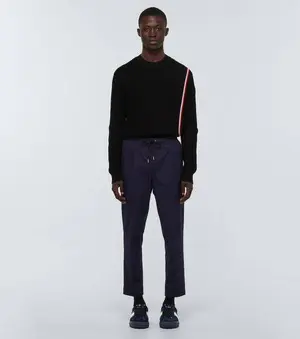 Moncler Monaco Lace-up Sneakers