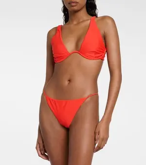 Jade Swim Bikini Bottoms - Red
