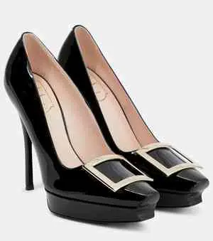 ROGER VIVIER Belle Vivier Platform Pumps