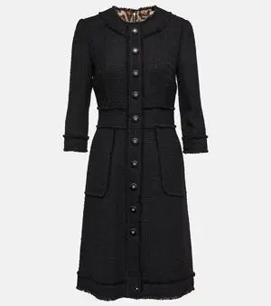 Dolce & Gabbana Wool-blend Mini Dress