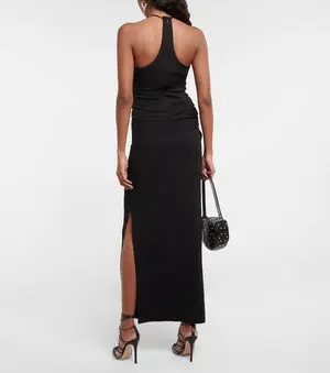 Christopher Esber Ruched Halterneck Top