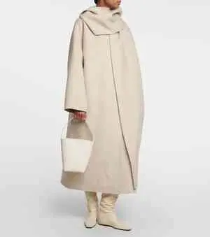 THE ROW N/s Park Small Leather Tote Bag - White
