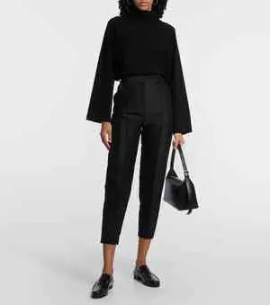 TOTEME The Oval Leather Loafers