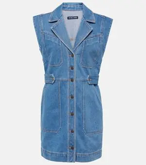 Veronica Beard Jax Denim Shirt Dress