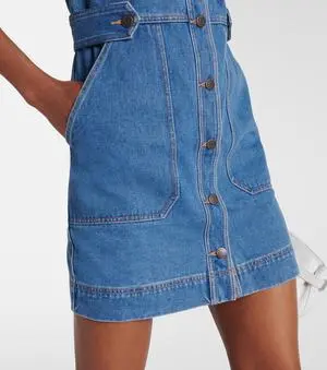Veronica Beard Jax Denim Shirt Dress