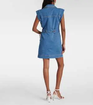Veronica Beard Jax Denim Shirt Dress