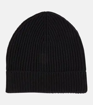 Dolce & Gabbana Wool And Cashmere Beanie - Black