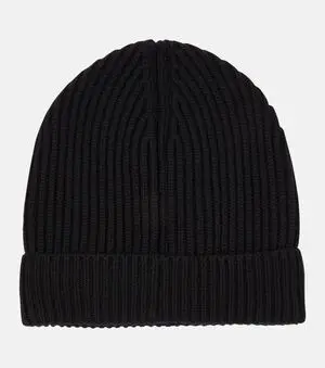 Dolce & Gabbana Wool And Cashmere Beanie - Black