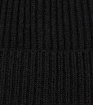 Dolce & Gabbana Wool And Cashmere Beanie - Black