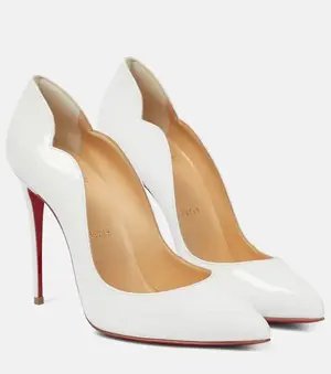 CHRISTIAN LOUBOUTIN Christian Louboutin Hot Chick 100 Pumps White