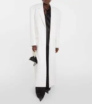 Magda Butrym Single-breasted Wool Coat