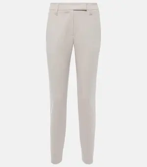 Brunello Cucinelli Slim Leg Pants For Women