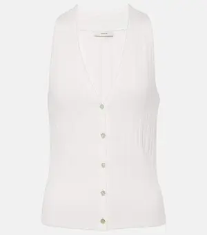 Vince Cotton-blend Tank Top