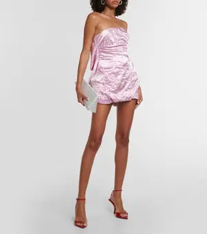 Attico Strapless Minidress