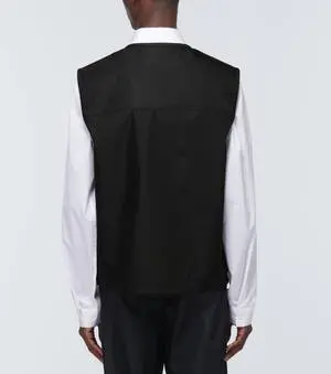 Prada Re-nylon V-neck Vest