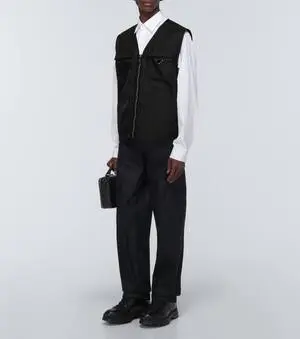 Prada Re-nylon V-neck Vest
