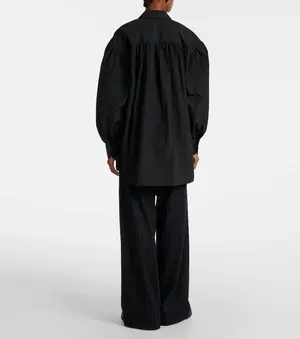 Plan C Oversized Crepe Shirt