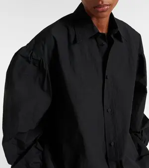 Plan C Oversized Crepe Shirt