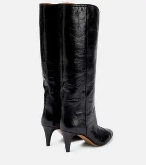 Isabel Marant Étoile Lestany Leather Knee-high Boots