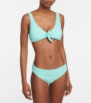 Heidi Klein Great Thatch Bikini Top