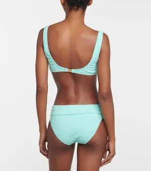 Heidi Klein Great Thatch Bikini Top