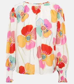 Velvet By Graham & Spencer Avery Floral Blouse - Multicoloured