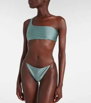 Jade Swim Micro Bare Minimum Bikini Bottoms - Blue