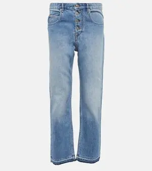 Marant Etoile Frill Jeans For Women