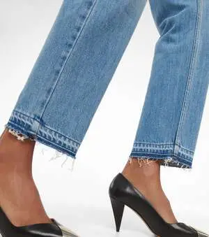 MARANT ETOILE Belden High-rise Slim-fit Pants