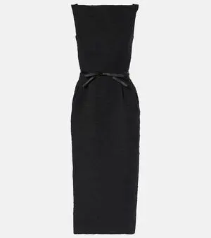 Erdem Tweed Midi Dress