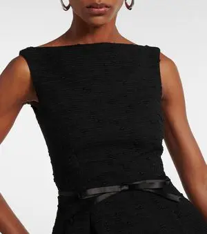 Erdem Tweed Midi Dress