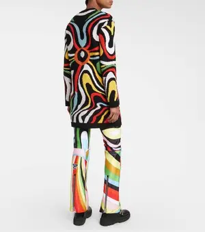 Emilio Pucci X Fusalp Intarsia Wool Cardigan