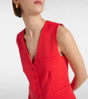 Staud Brett Single-breasted Vest