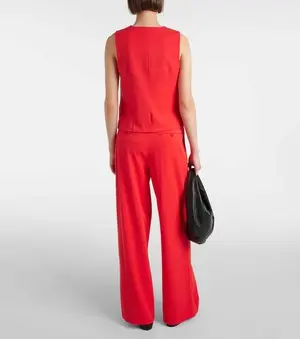 Staud Brett Single-breasted Vest