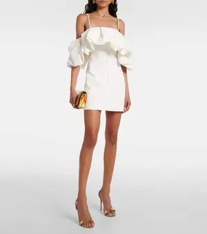 Simkhai Off-shoulder Mini Dress