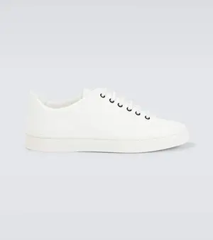 Manolo Blahnik Round Toe Sneakers For Men