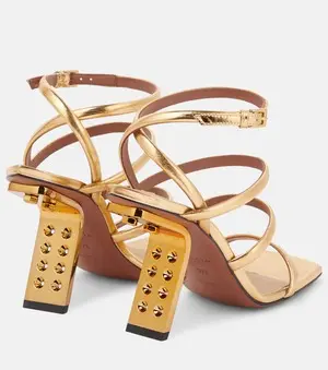 Alaïa Perfo Leather Sandals