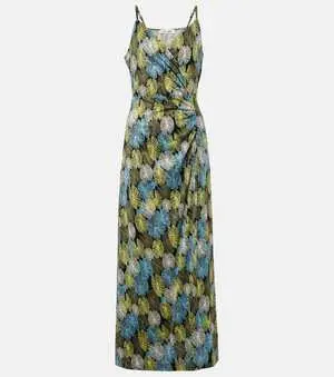 Diane Von Furstenberg Saavya Printed Maxi Dress - Multicoloured