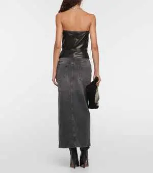 Isabel Marant Étoile Etna Leather Bustier