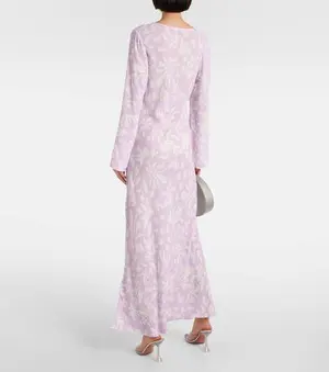 Rixo Alondra Printed Maxi Dress