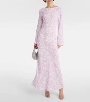 Rixo Alondra Printed Maxi Dress