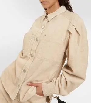 MARANT ETOILE Renata Corduroy Shirt Jacket