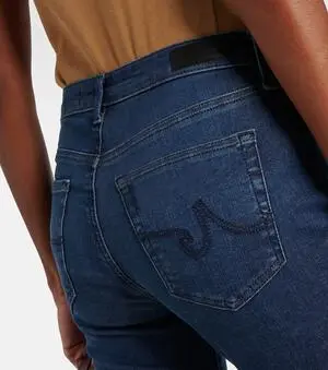 Ag Jodi Crop Flare Jeans - Blue