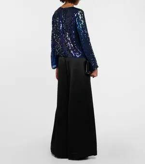 Velvet By Graham & Spencer Evie Sequined Top